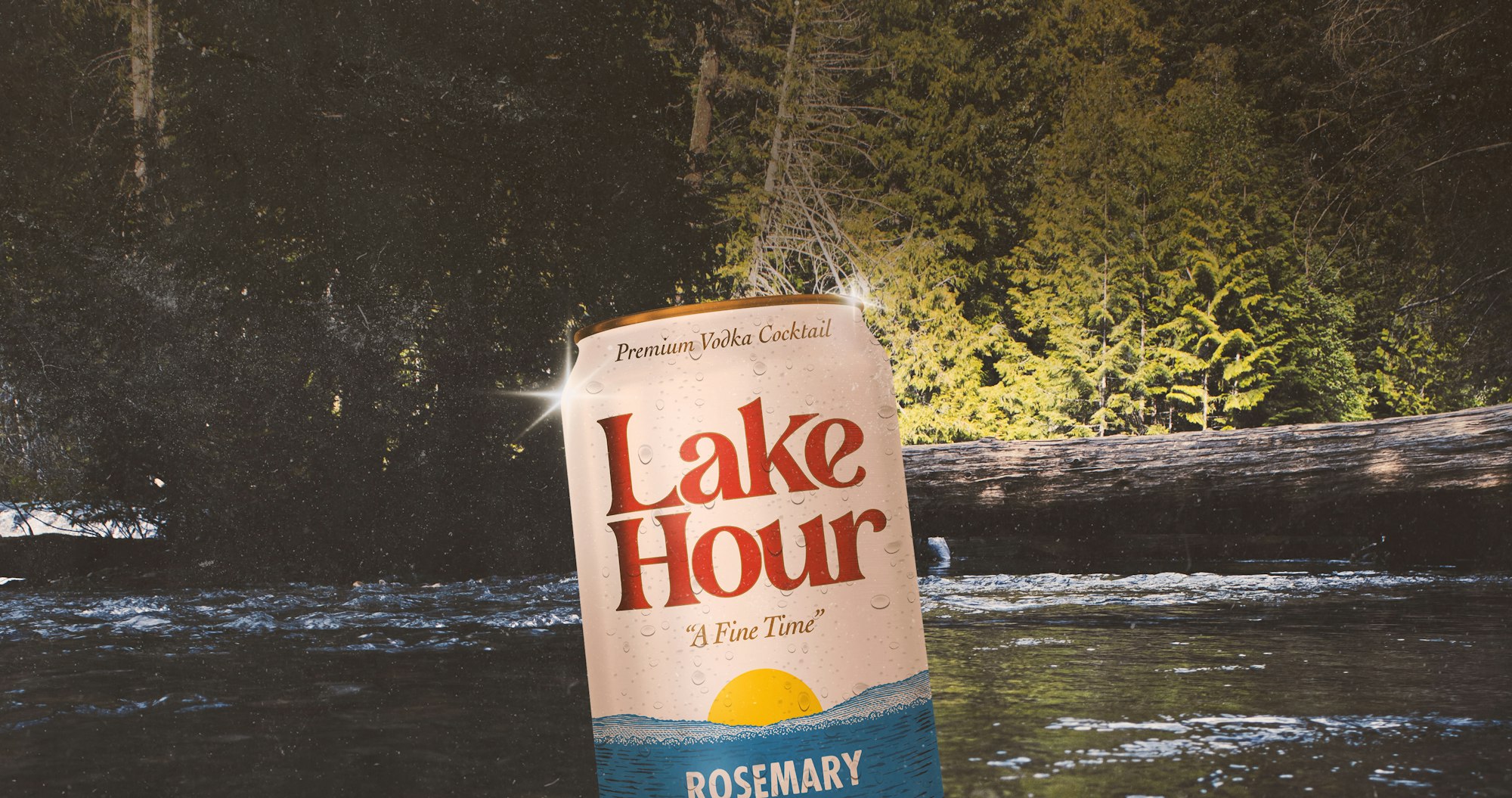 Lake Hour- Crisp cocktails and a refreshing state of mind.